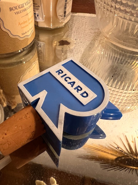 Bouchon doseur / bac verseur Ricard vintage bleu - Années 70 – Le ...